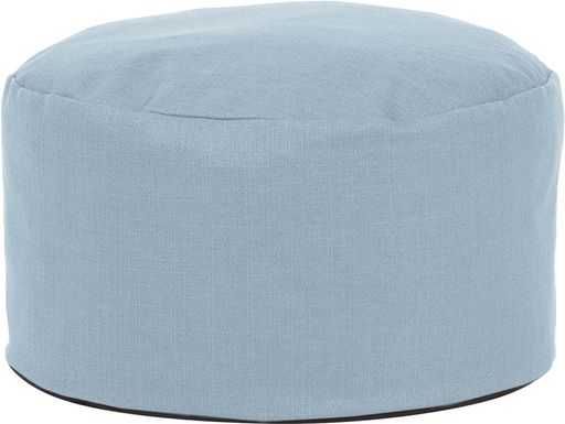 Blue Pouf Ottomans