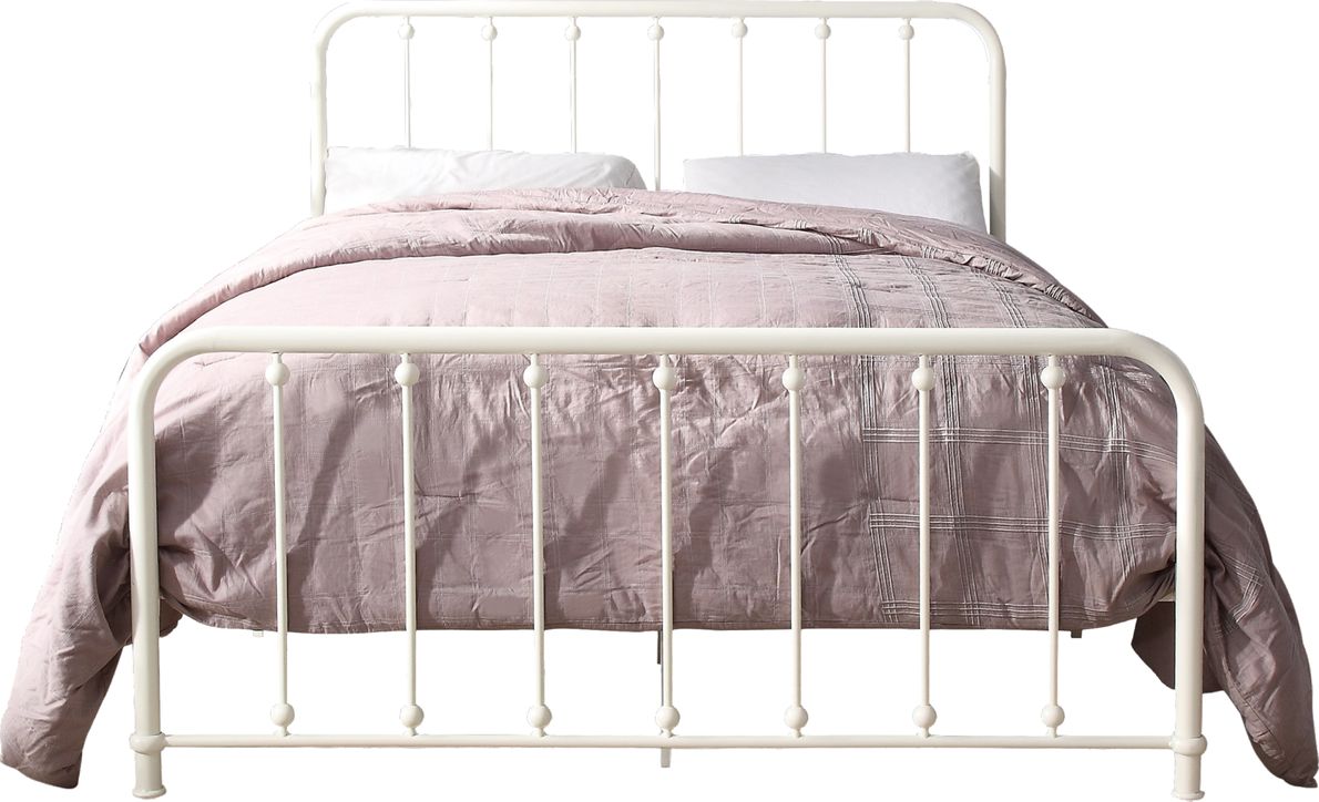 Lasula White Queen Post Bed