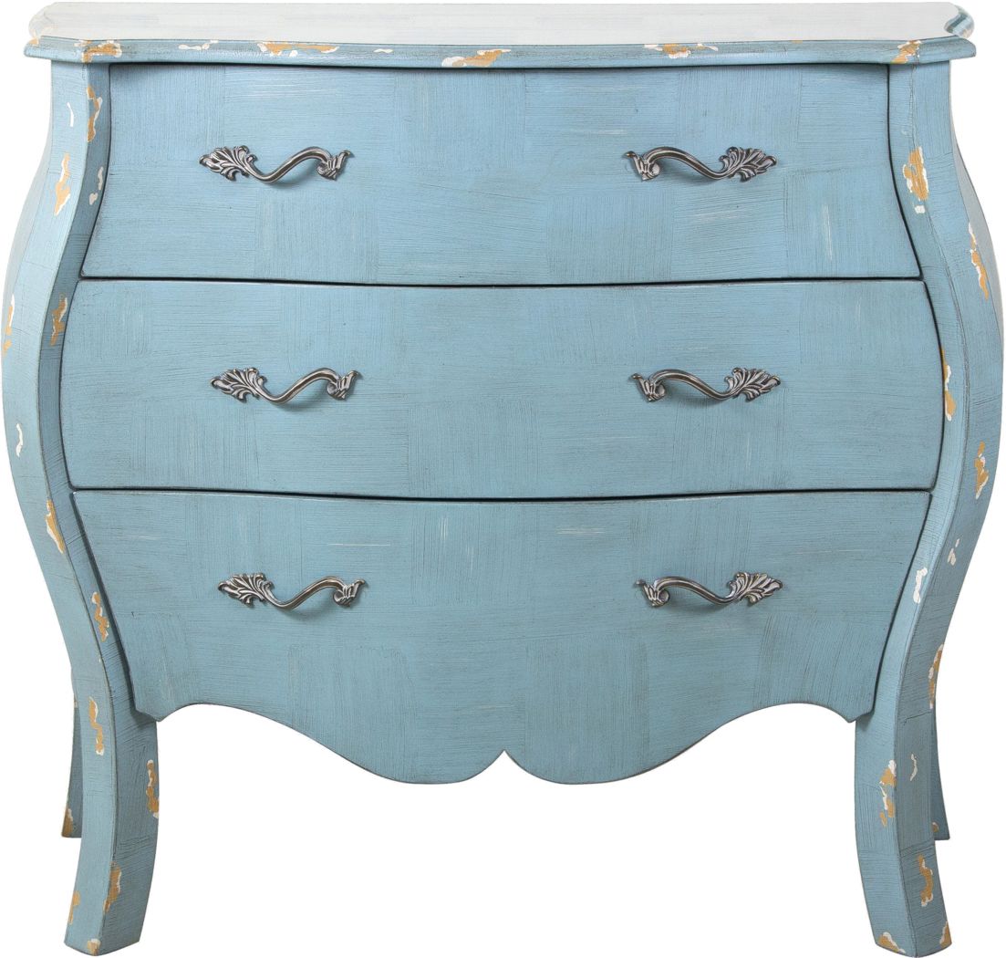 Nia Blue Accent Cabinet - Rooms To Go
