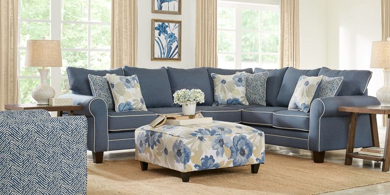 Blue Sectional Sofas