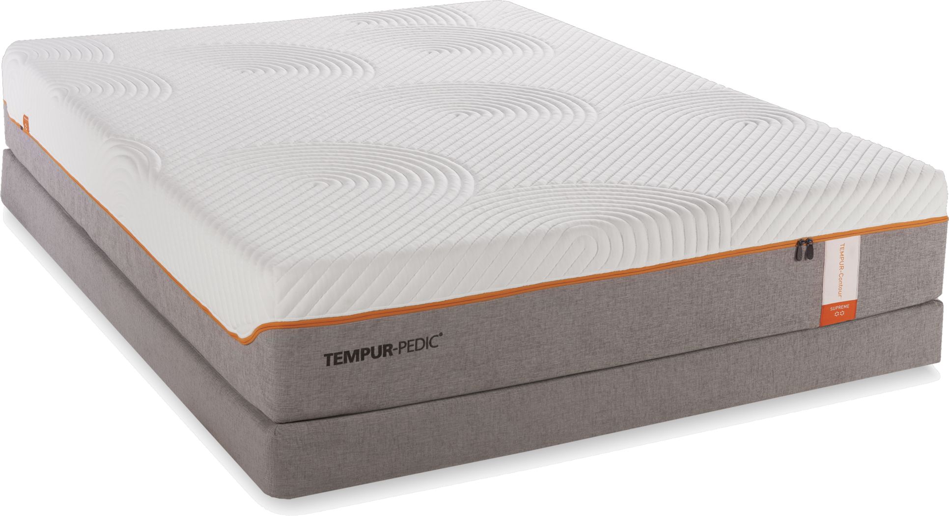 TEMPUR-Contour Supreme King Mattress Set - Rooms To Go